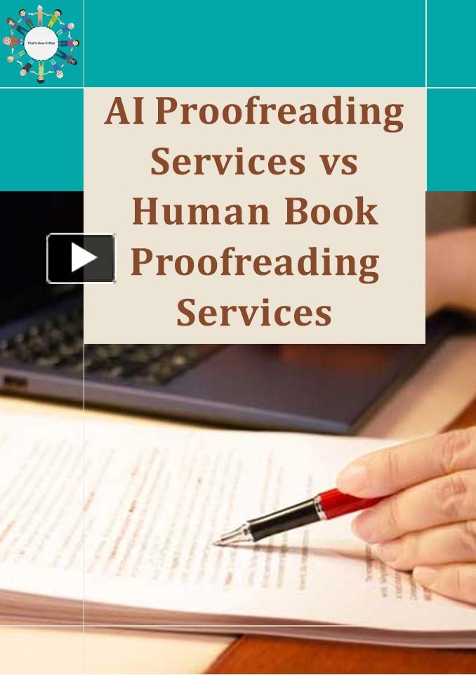 PPT – Comparison of AI Proofreading Services and Human Proofreading PowerPoint presentation ...