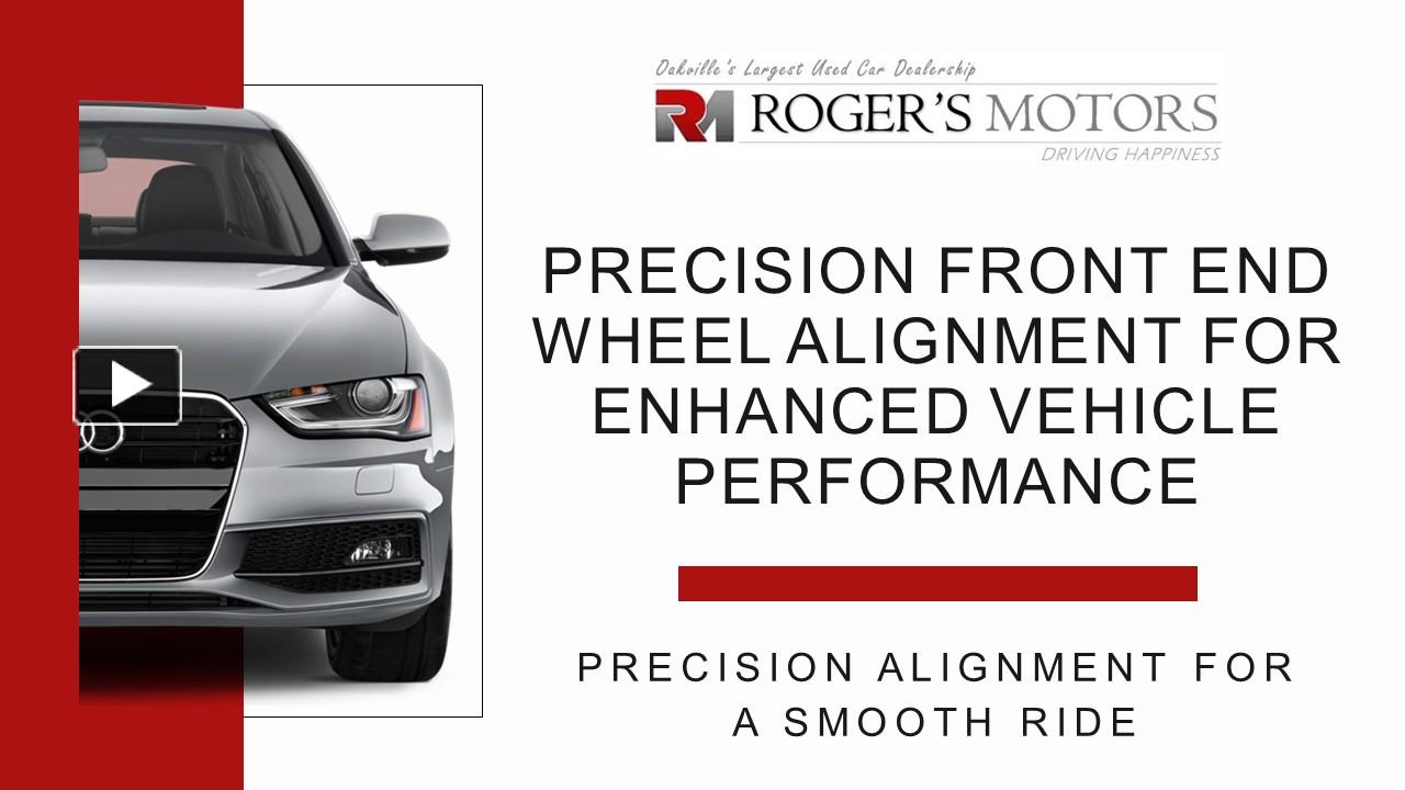 PPT – Precision Front End Wheel Alignment for Enhanced Vehicle Performance PowerPoint ...