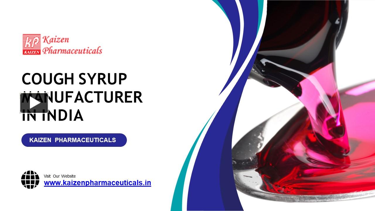 PPT – Best Cough Syrup Manufacturer in India PowerPoint presentation | free to download - id ...