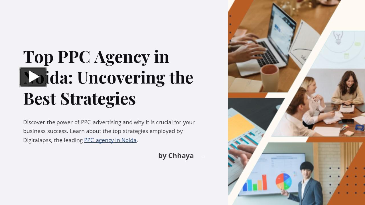 PPT – "Top PPC Agency in Noida: Uncovering the Best Strategies ...