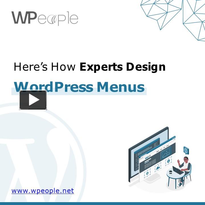 PPT – Expert Strategies for Designing WordPress Menus PowerPoint presentation | free to download ...
