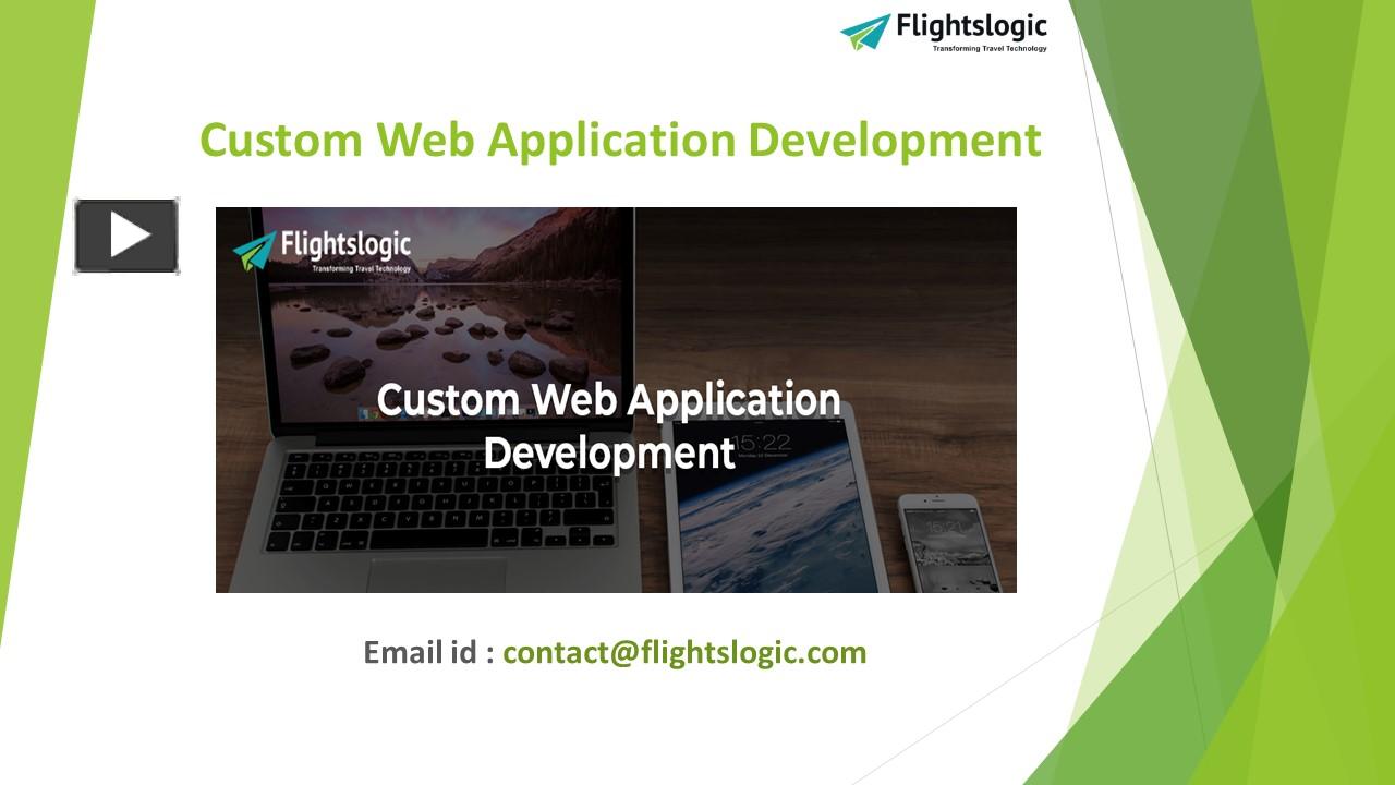 Ppt Custom Web Application Development Powerpoint Presentation Free