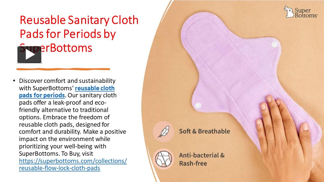 Reusable Sanitary Cloth Pads for Periods presentation | free to download