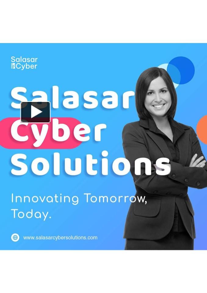 Salasar Cyber Solutions is an IT consulting company presentation | free to download