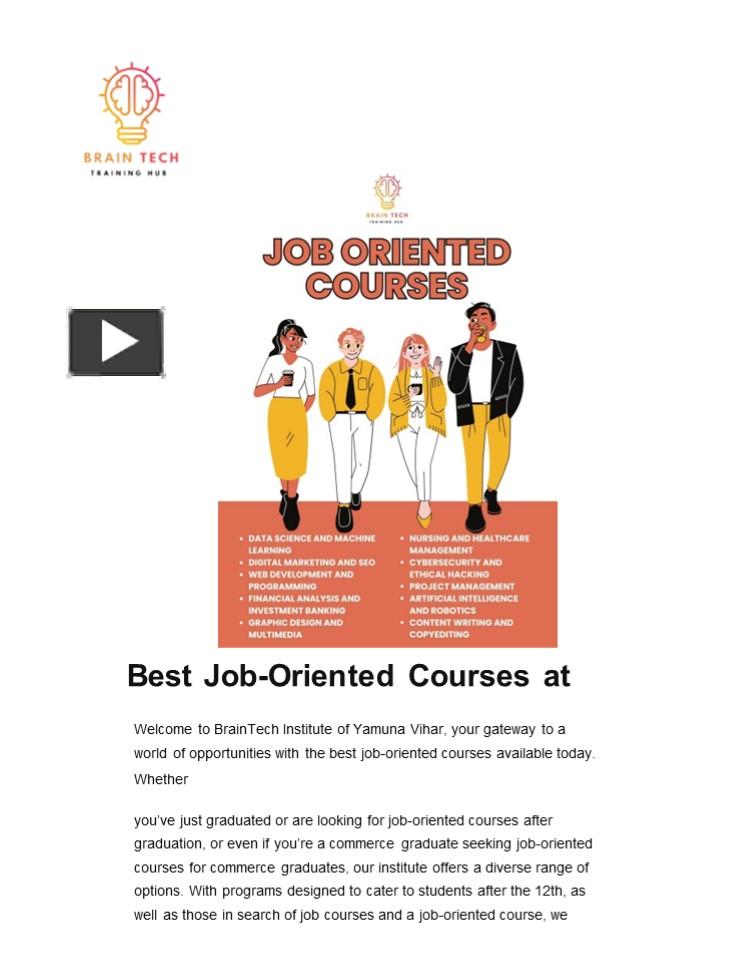 Career Accelerator Programs: Specialized Job-Oriented Courses presentation | free to download