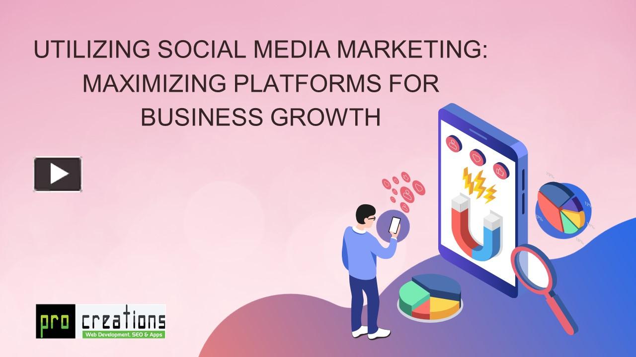 PPT – Utilizing Social Media Marketing: Maximizing Platforms for Business Growth PowerPoint ...