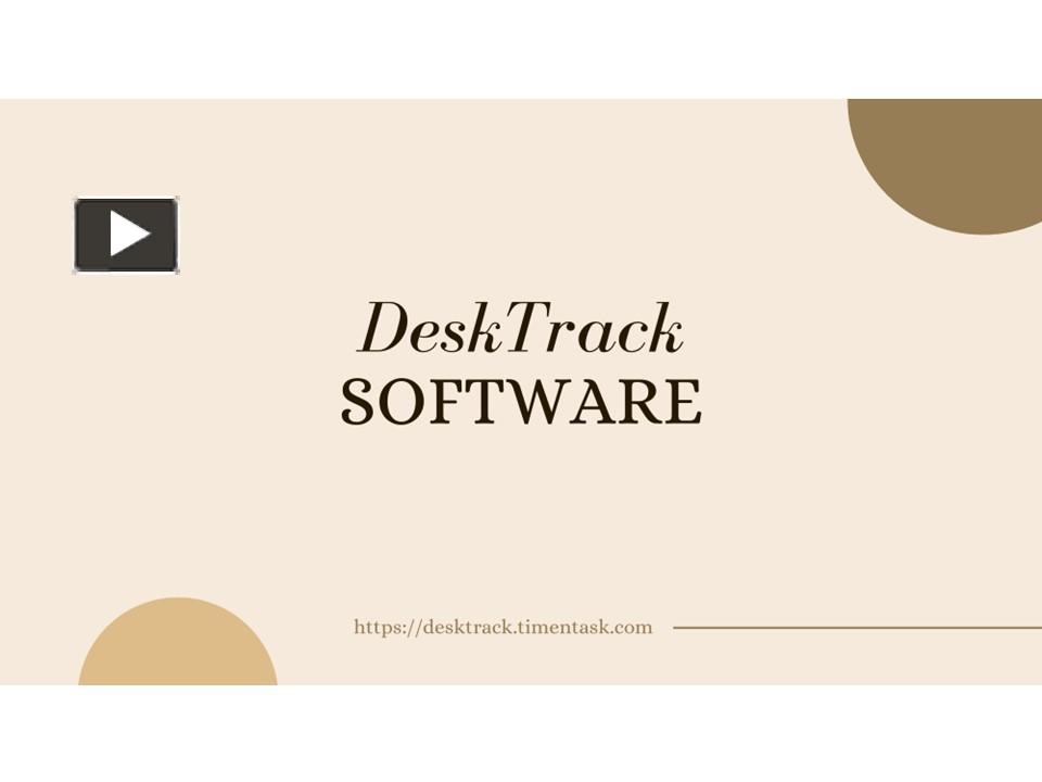 PPT – DeskTrack Computer Monitoring Software to Unlock Efficiency and Transparency PowerPoint ...