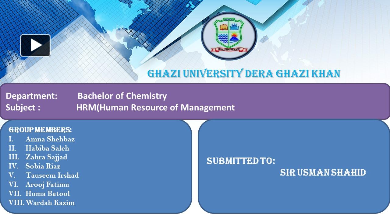 HRM presentation | free to download