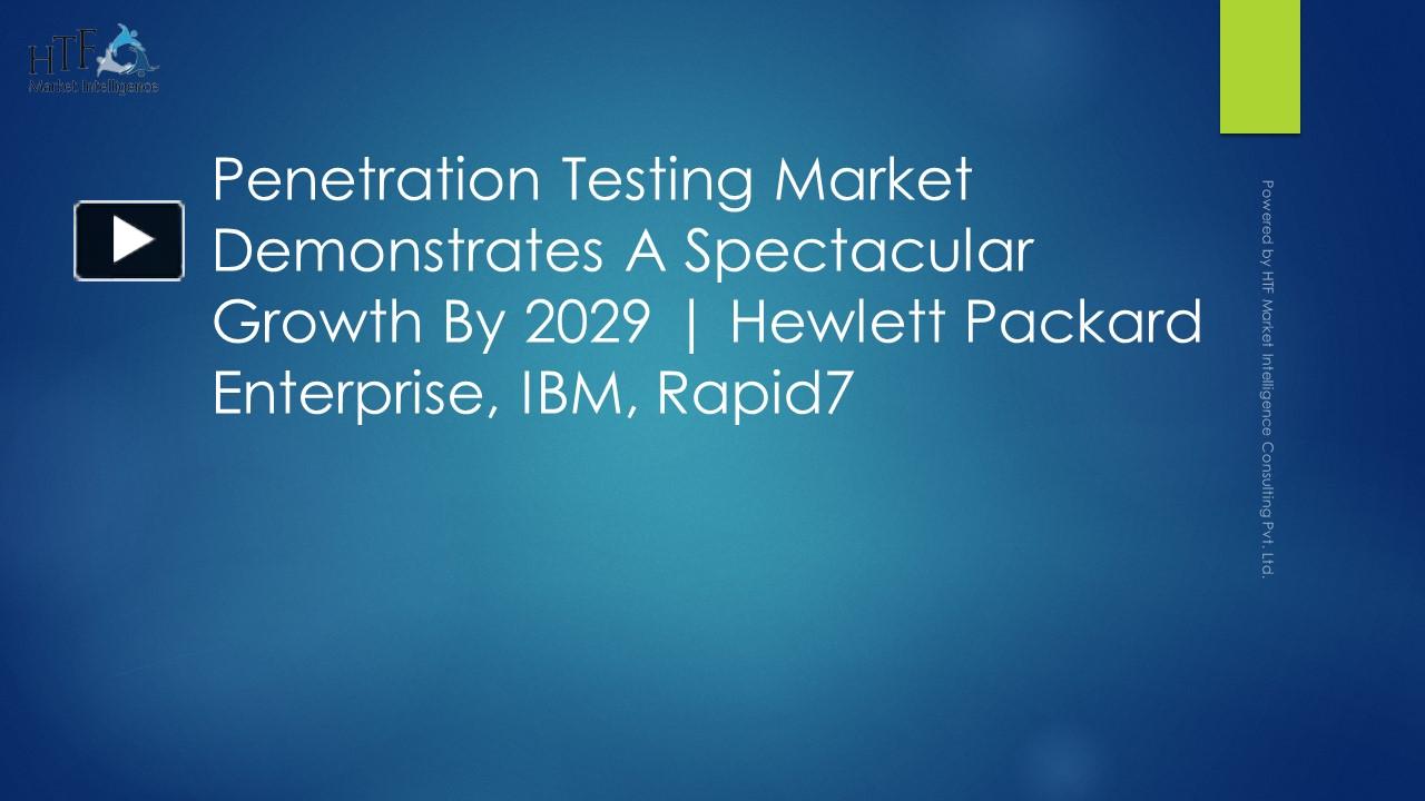 Ppt Penetration Testing Market Powerpoint Presentation Free To Download Id 983305 Nzc3y
