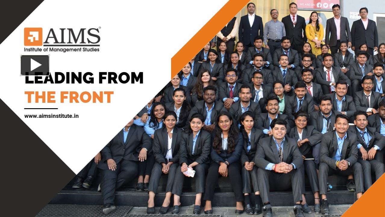 PPT – Business School in Pune | admission in mba colleges | AIMS PowerPoint presentation | free ...