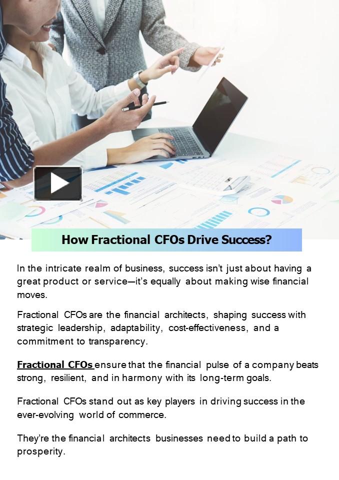 PPT – How Fractional CFOs Drive Success? PowerPoint presentation | free to download - id: 98364f ...