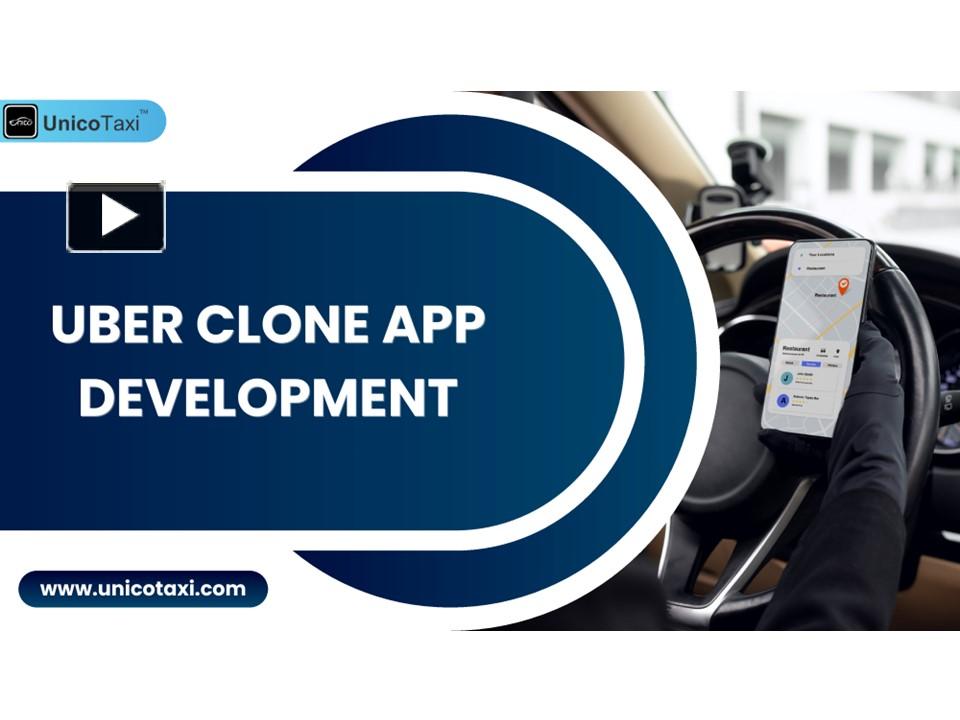 Uber clone app development presentation | free to download
