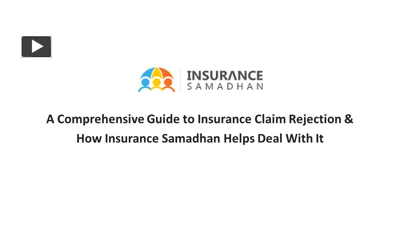 A Comprehensive Guide to Insurance Claim Rejection & How Insurance ...