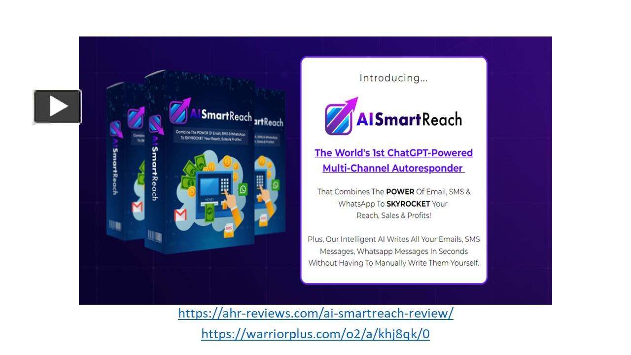 PPT – AI SmartReach Review: AI-Powered Multi-Channel Autoresponder! PowerPoint presentation ...