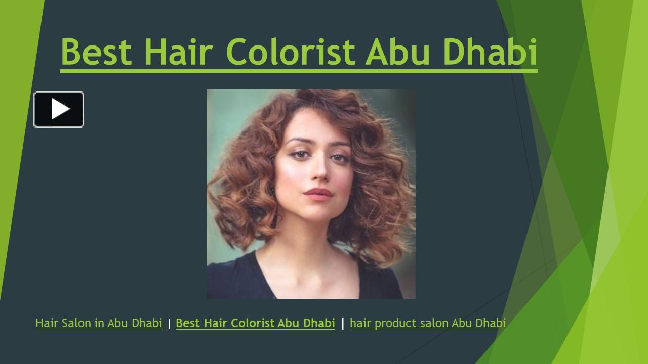 Best Hair Colorist Abu Dhabi Magio Hair presentation | free to download