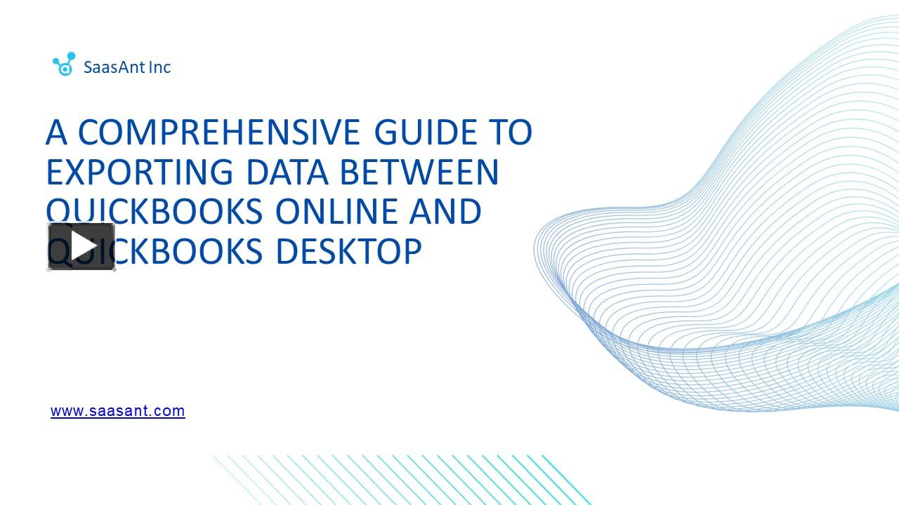 A Comprehensive Guide to Exporting Data Between QuickBooks Online and QuickBooks Desktop ...