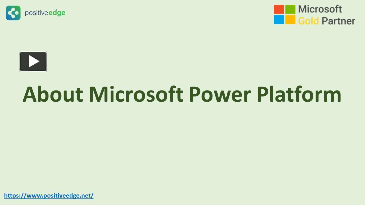 Power Platform Consulting Services | Power Apps Partner presentation | free to download