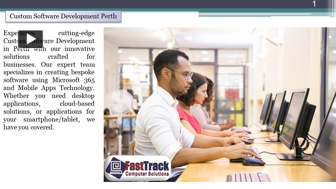 PPT – Custom Software Development Perth PowerPoint presentation | free to download - id: 984833 ...