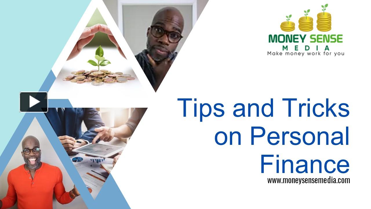 Tips and Tricks on Personal Finance presentation | free to download