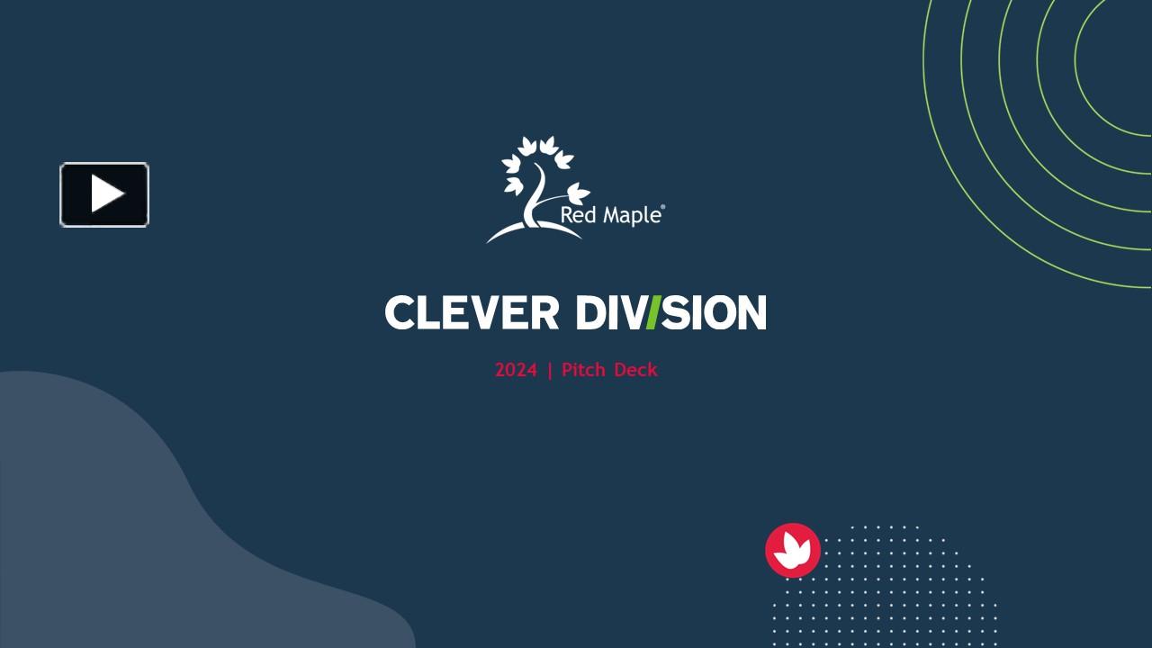 PPT – Clever Division: Redefining Business Strategies with Red Maple Solutions PowerPoint ...