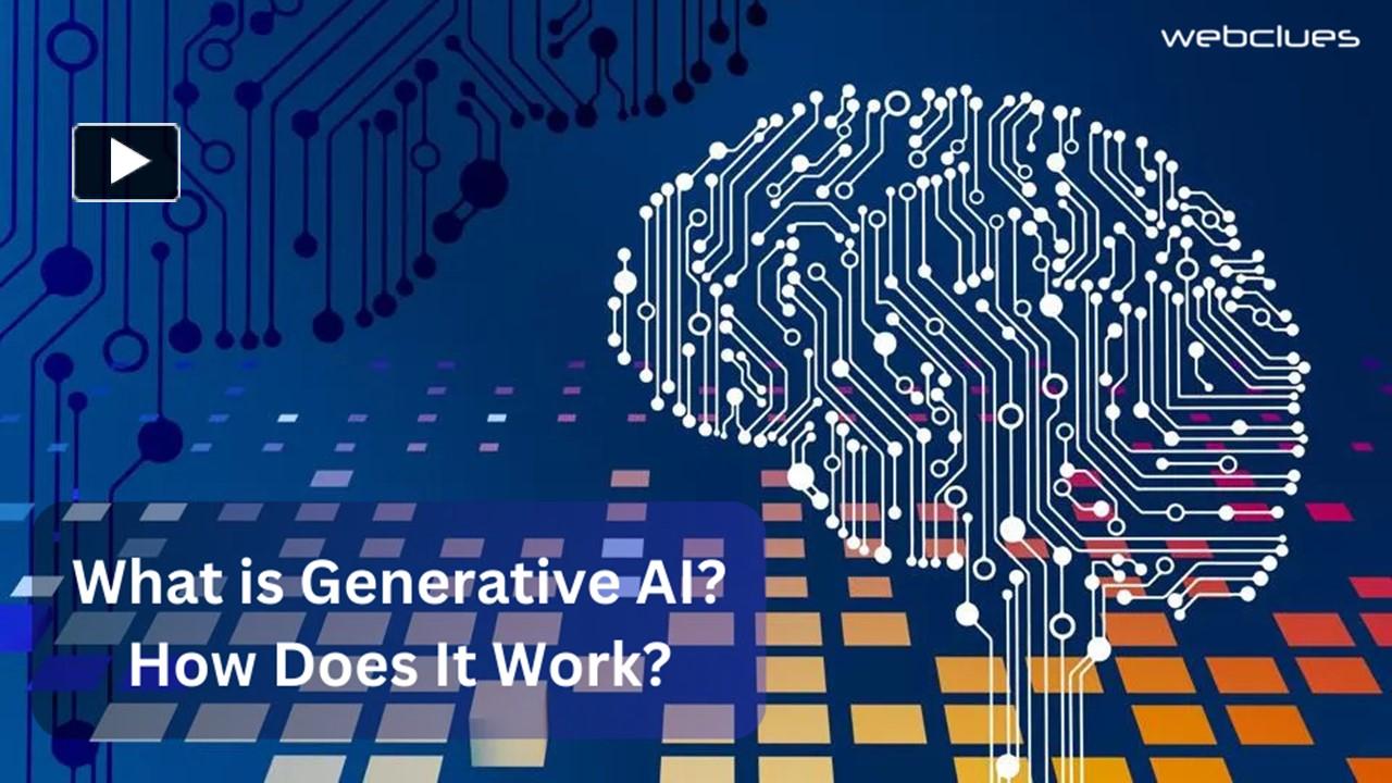 What Is Generative Ai How Does It Work Presentation Free To Download