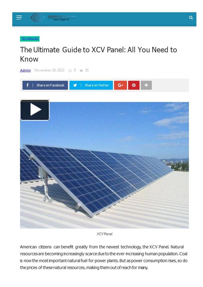 PPT – The Ultimate Guide to XCV Panel: All You Need to Know PowerPoint presentation | free to ...
