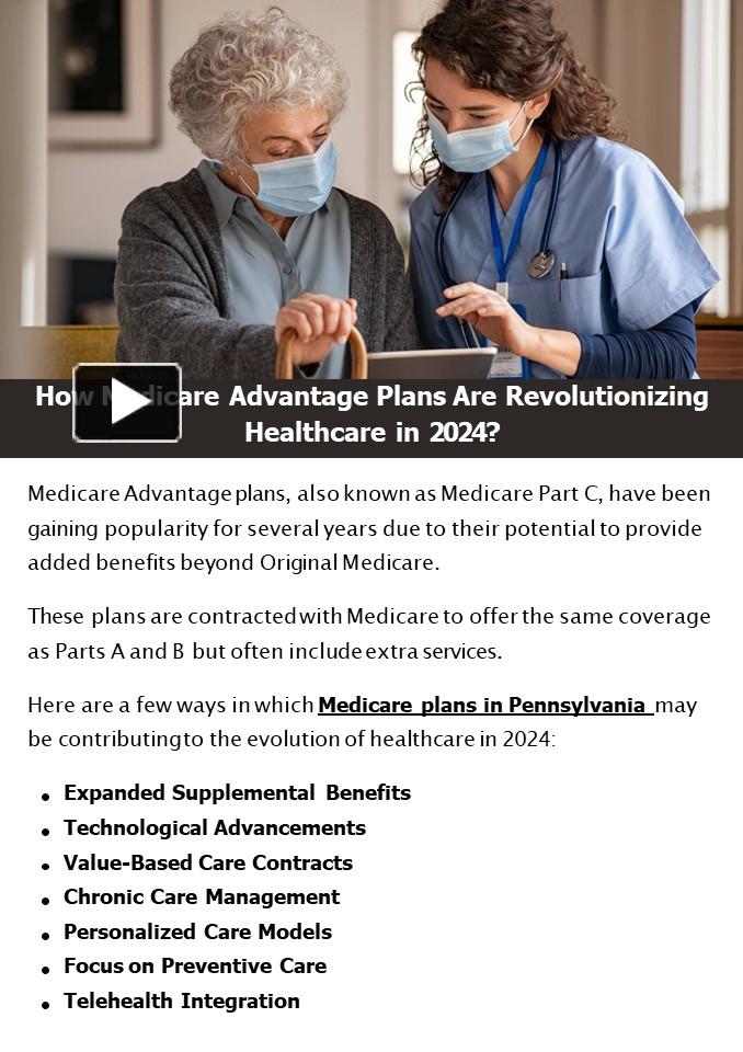 PPT – How Medicare Advantage Plans Are Revolutionizing Healthcare in 2024? PowerPoint ...