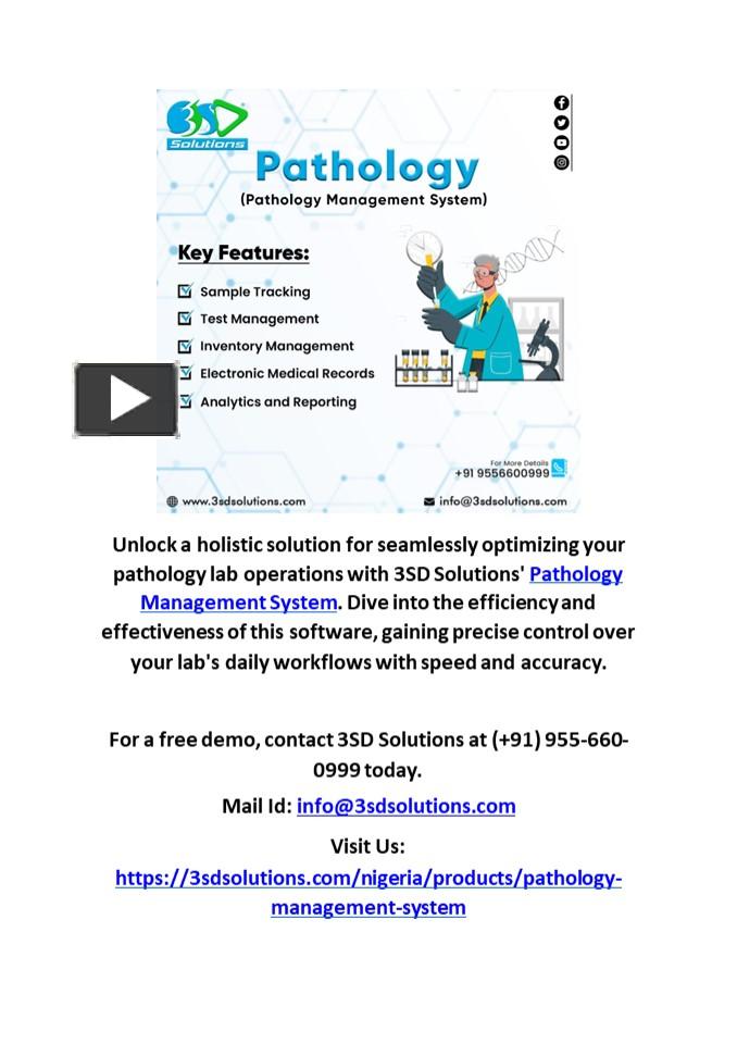 PPT – Pathology Management Software in Nigeria PowerPoint presentation | free to download - id ...