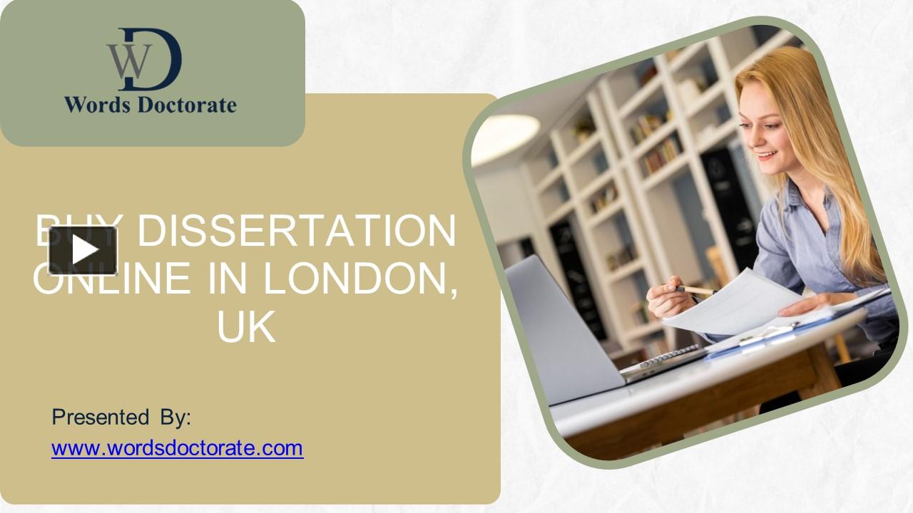 PPT – Buy Dissertation Online In London, UK PowerPoint presentation | free to download - id ...