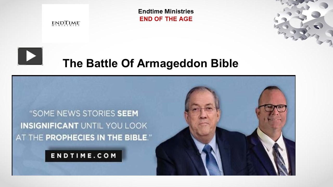 The Battle Of Armageddon Bible presentation | free to download