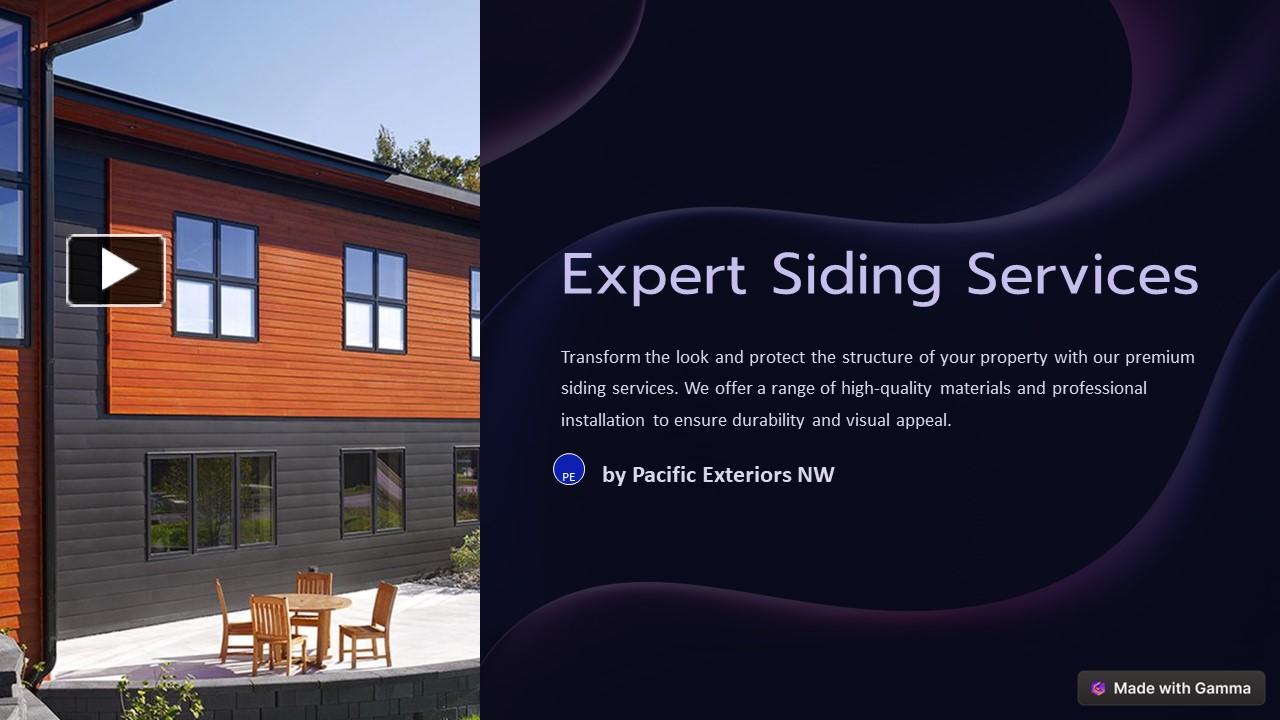 PPT – Siding Replacement Contractor PowerPoint presentation | free to download - id: 98671d-MzcwO
