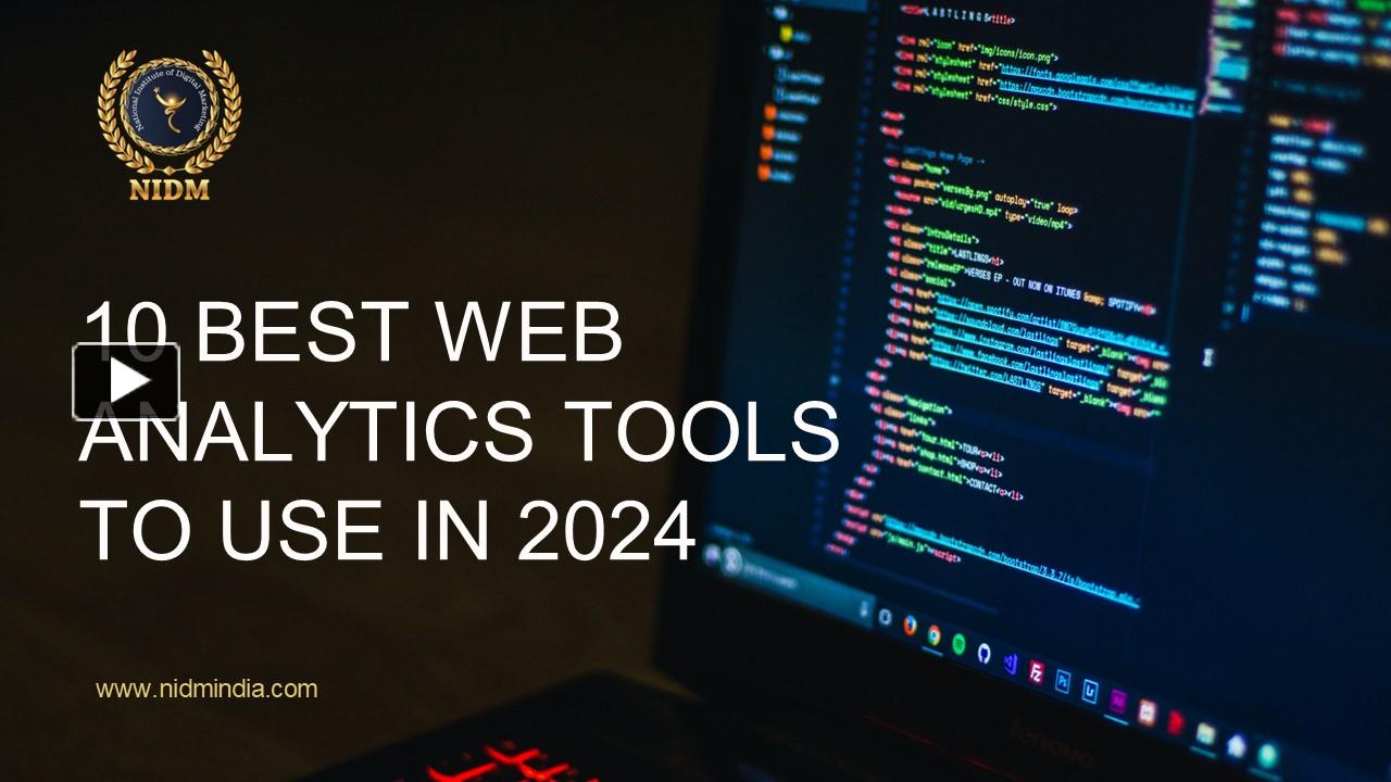 10 BEST web analytics tools to use in 2024 (1) presentation | free to download