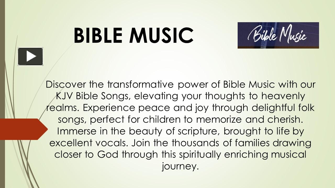 PPT – Online bible verse memory games - Bible Music PowerPoint ...