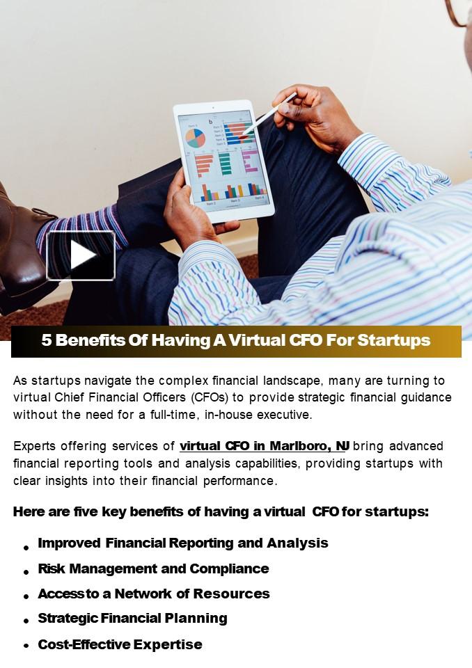 PPT – 5 Benefits Of Having A Virtual CFO For Startups PowerPoint presentation | free to download ...