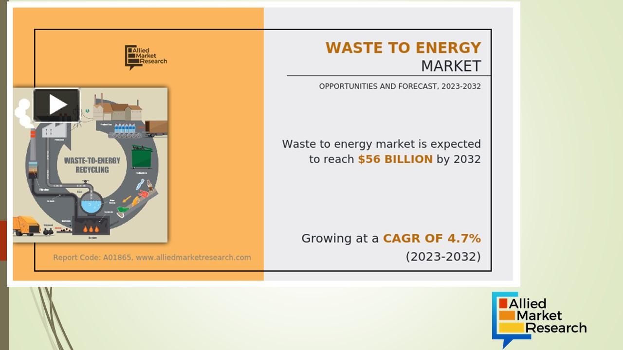 Energizing the Future: Key Developments in Waste to Energy presentation | free to download