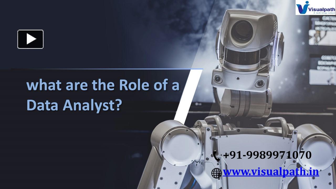 Data Analytics Online Training - Visualpath presentation | free to download