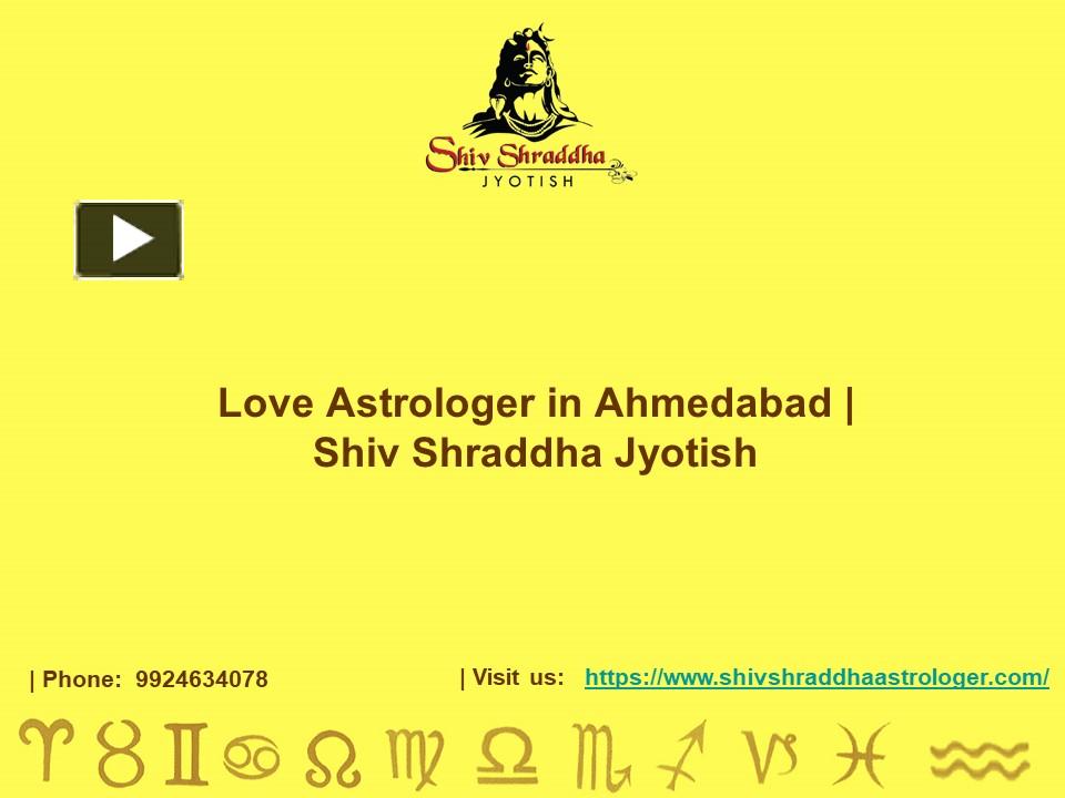 PPT – Love Astrologer in Ahmedabad | Shiv Shraddha Jyotish PowerPoint presentation | free to ...