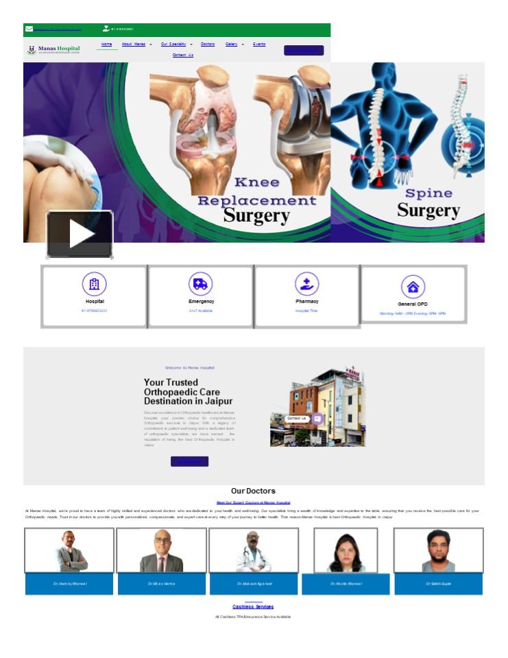 PPT – Best Orthopedic Doctor in Jaipur – Manas Hospital PowerPoint presentation | free to ...