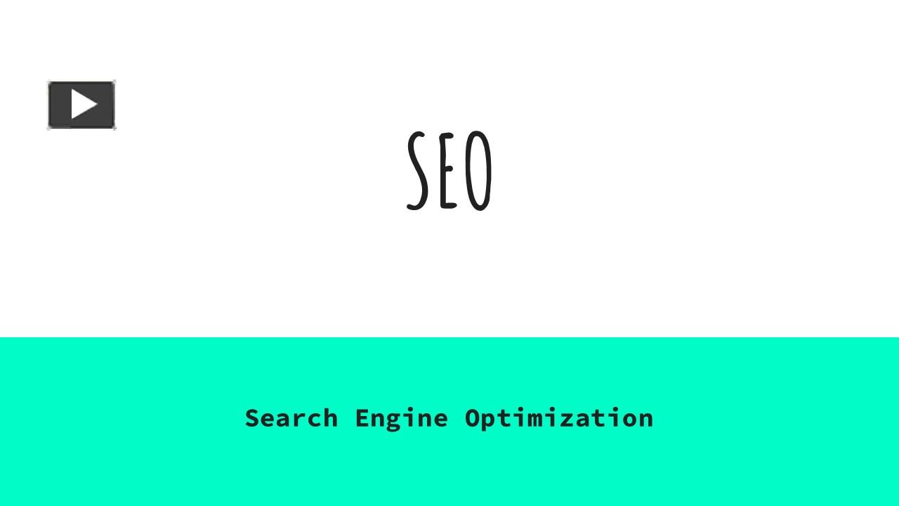 PPT – A Basic Guide to Search engine Optimization (SEO) PowerPoint presentation | free to ...