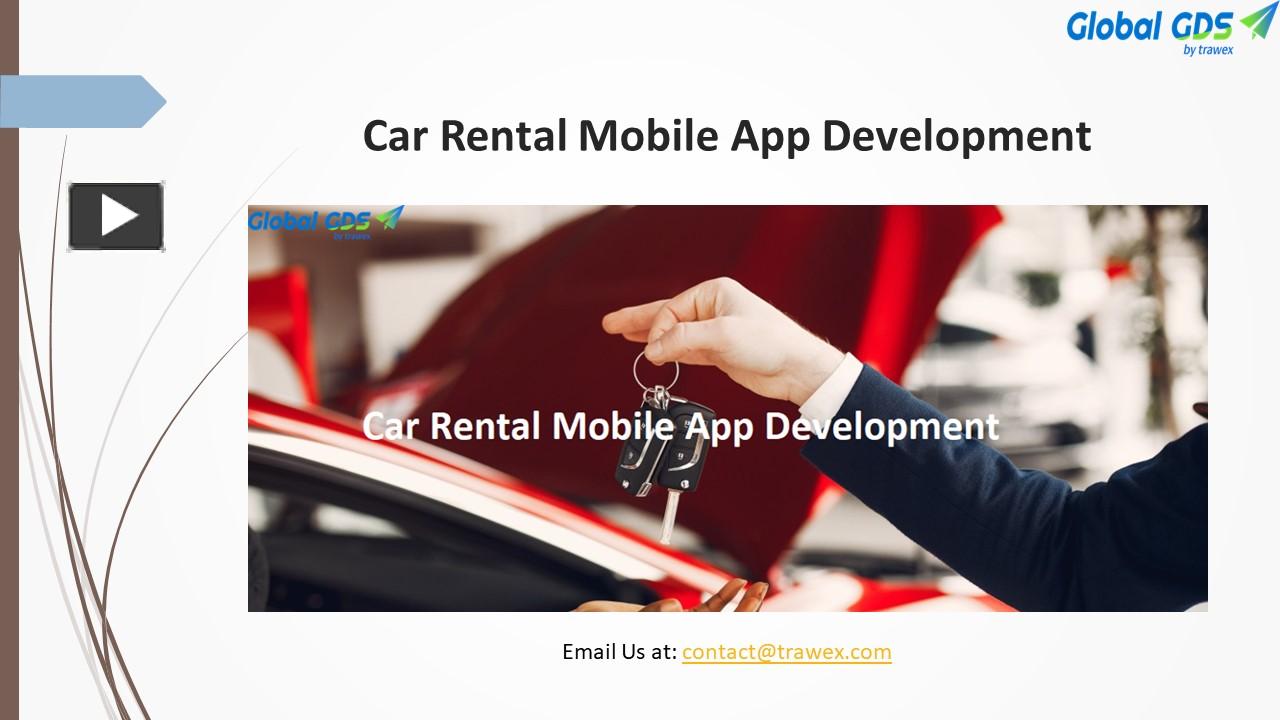 Car Rental Mobile App Development presentation | free to download