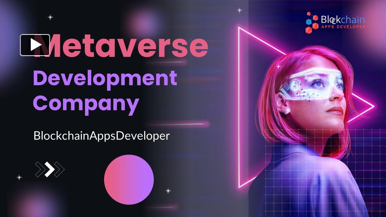 Metaverse Development Company presentation | free to download