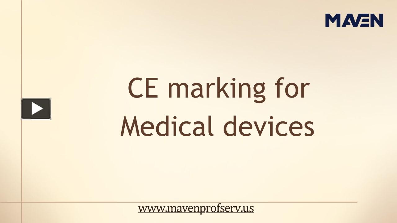 PPT – Demystifying Medical Device CE Marking for Peak Performance PowerPoint presentation | free ...
