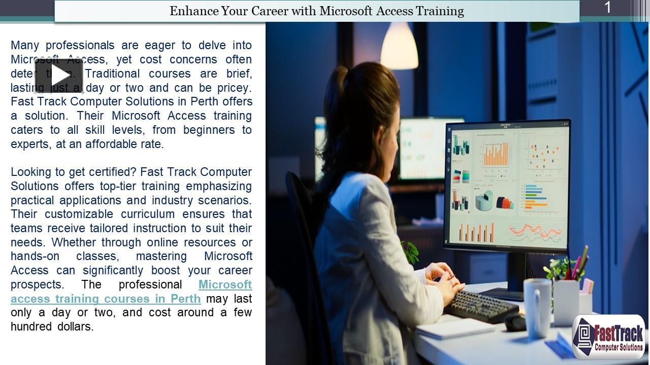 PPT – Enhance Your Career with Microsoft Access Training (1) PowerPoint presentation | free to ...