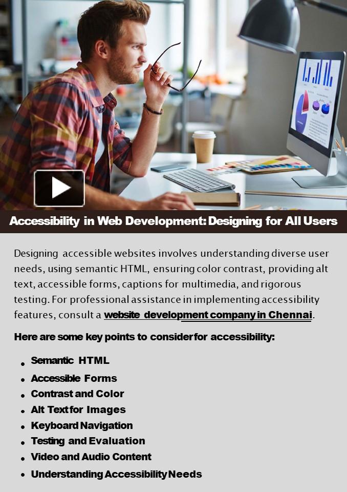 PPT – Accessibility in Web Development: Designing for All Users PowerPoint presentation | free ...
