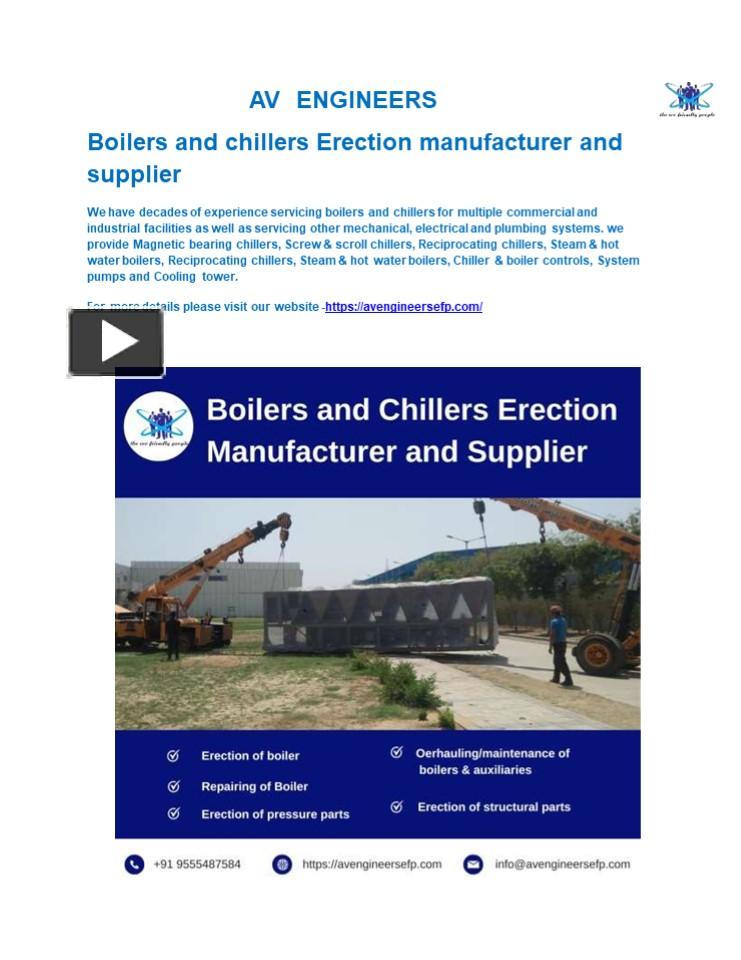 PPT – Boilers and chillers Erection manufacturer and supplier (2) PowerPoint presentation | free ...