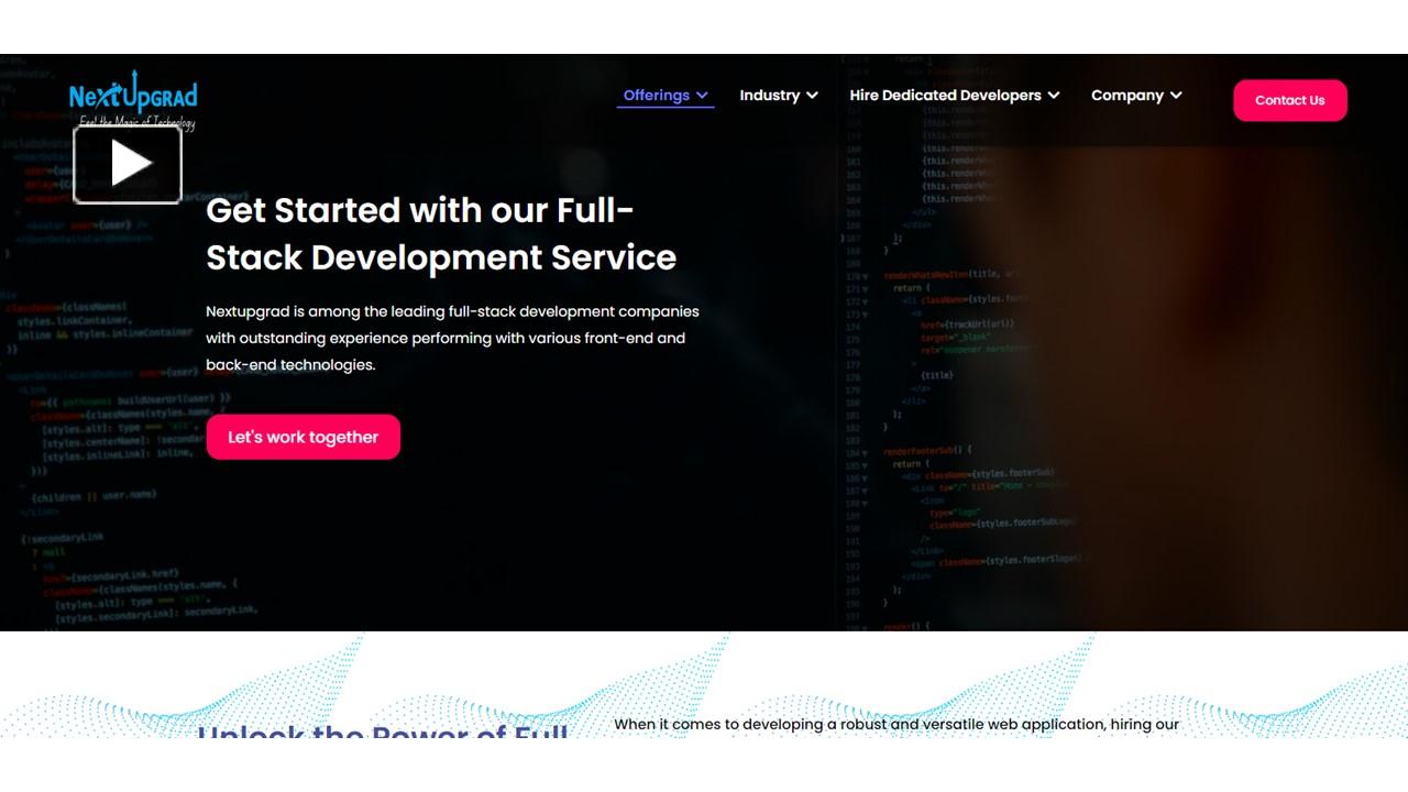 PPT – Full stack development services PowerPoint presentation | free to download - id: 98a31f-ZDJlZ