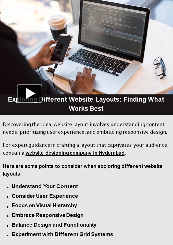 PPT – Exploring Different Website Layouts: Finding What Works Best PowerPoint presentation ...