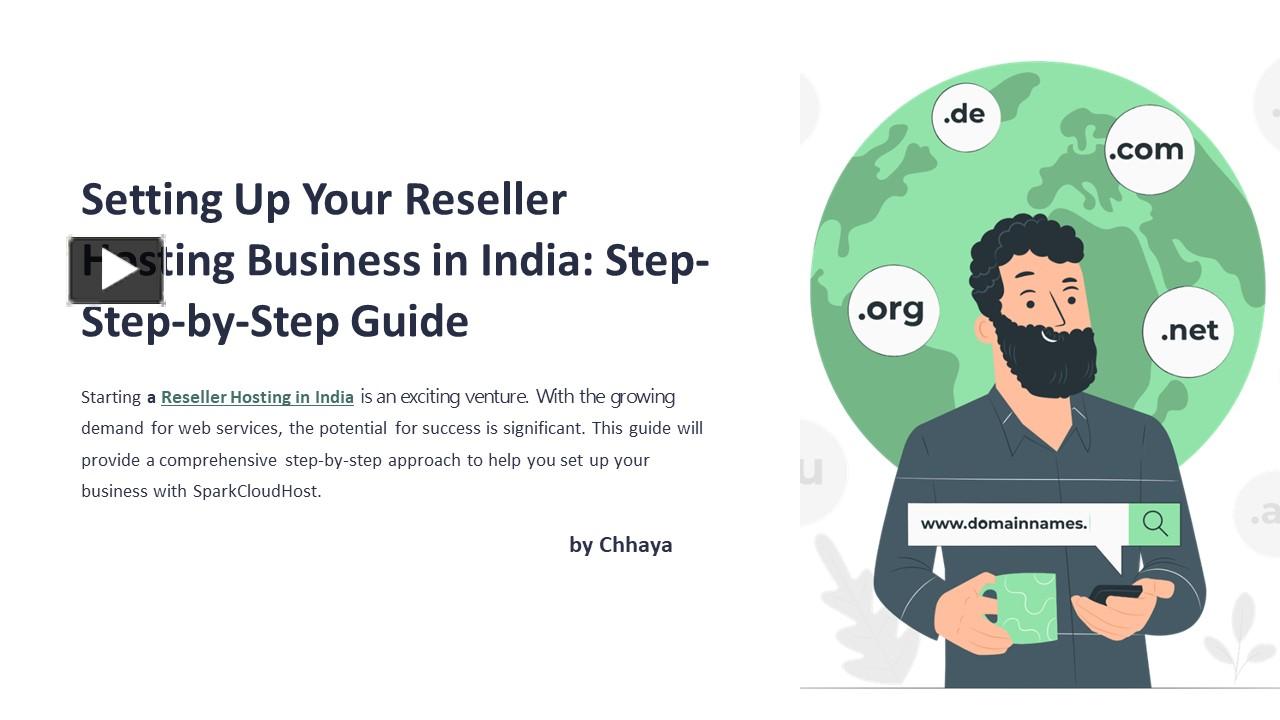 PPT – "Setting Up Your Reseller Hosting Business in India: Step-by-Step Guide" PowerPoint ...