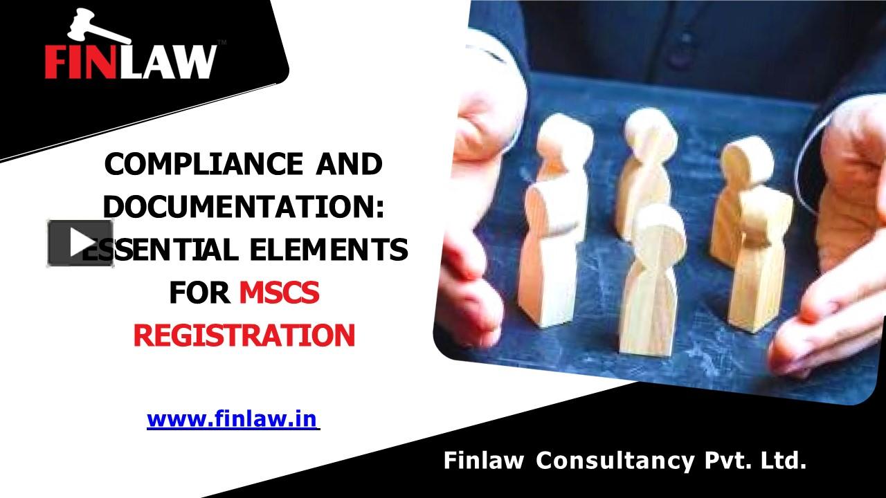 PPT – Compliance and Documentation: Essential Elements for MSCS Registration PowerPoint ...