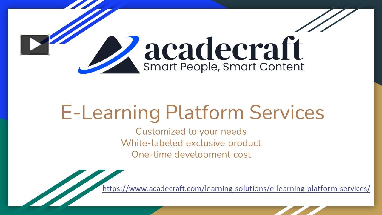 PPT – Revolutionizing Learning with E-Learning Services PowerPoint presentation | free to ...